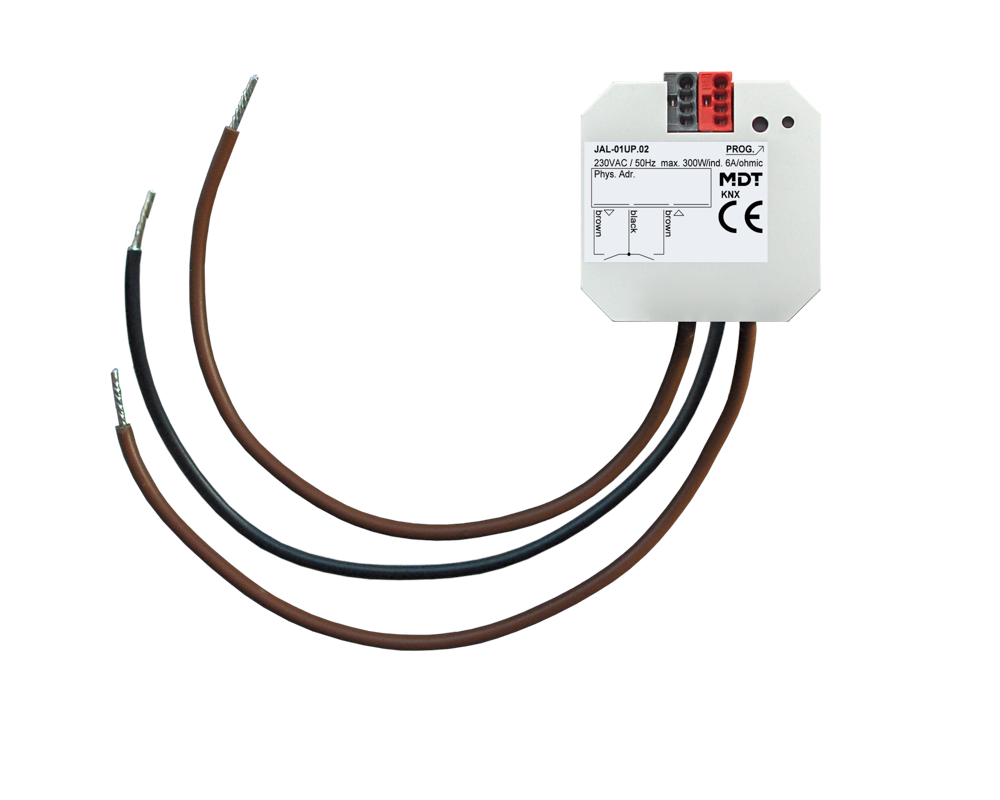 MDT JAL-01UP.02 KNX Jalousieaktor 1-fach, UP, 6 A, 230 V AC, 71,79