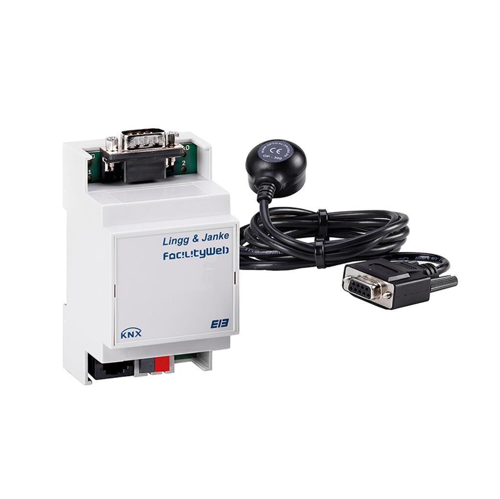 KNX Secure eHZ Schnittstelle mit optischem Lesekopf, 2 TE, 77,78