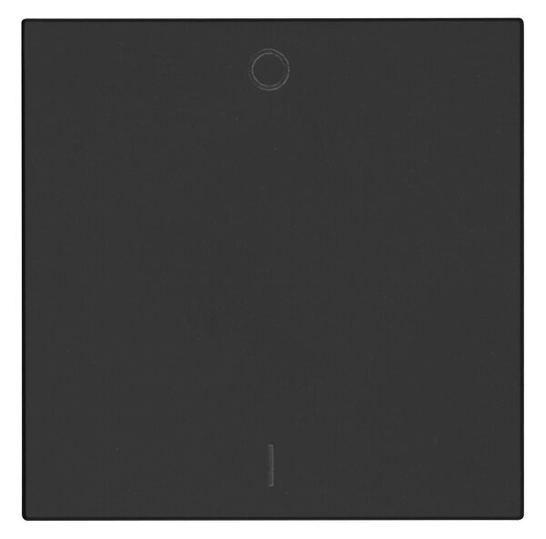 Tastsensor-Wippe 1-fach, Symbol 1-0, anthrazit, 7,91