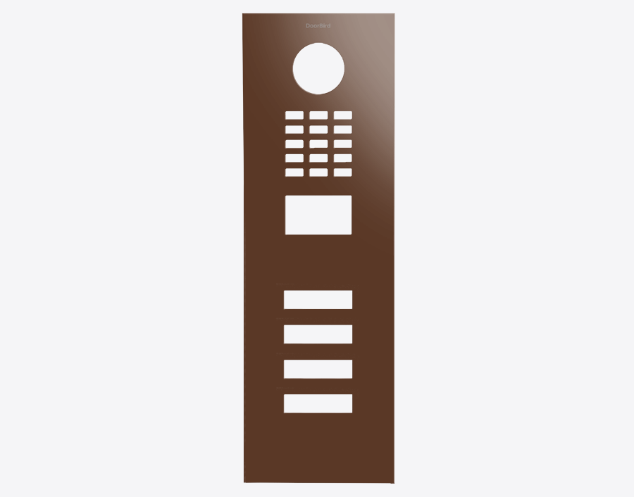 Doorbird D2104V Frontblende RAL 8011, 593,63