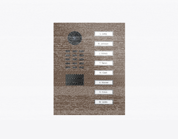 Doorbird D2108V IP Video Türsprechanlage RAL 8028, 2.583,64