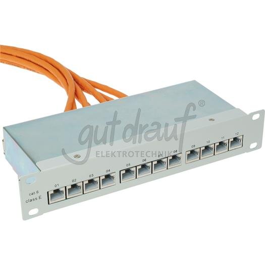 Patchfeld für Mini Rack 12 Module, LSA+, 52,22