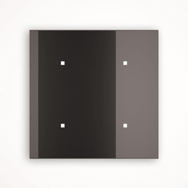 Tense KNX INTGB4 Intensity 4-fach Tastsensor Glass Black